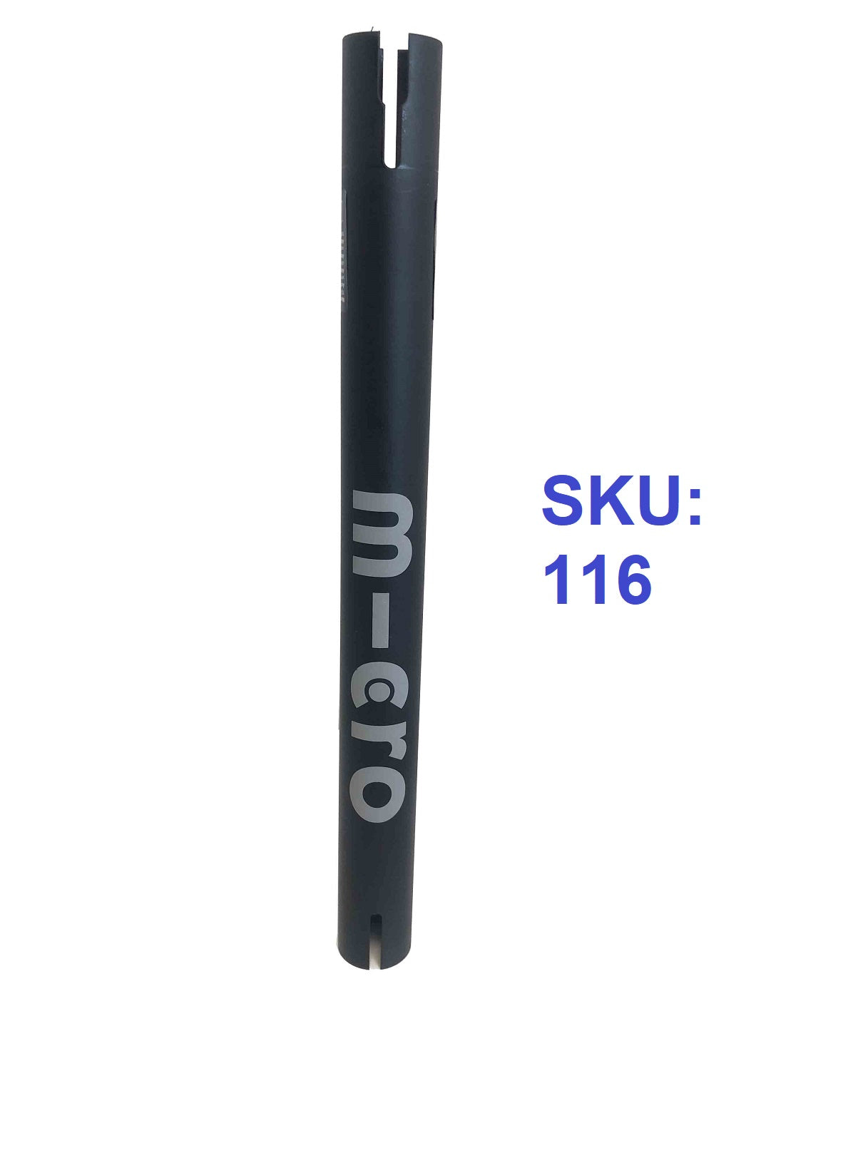 Parts: Lower tube (black) for Sprite Suspension – Micro Kickboard