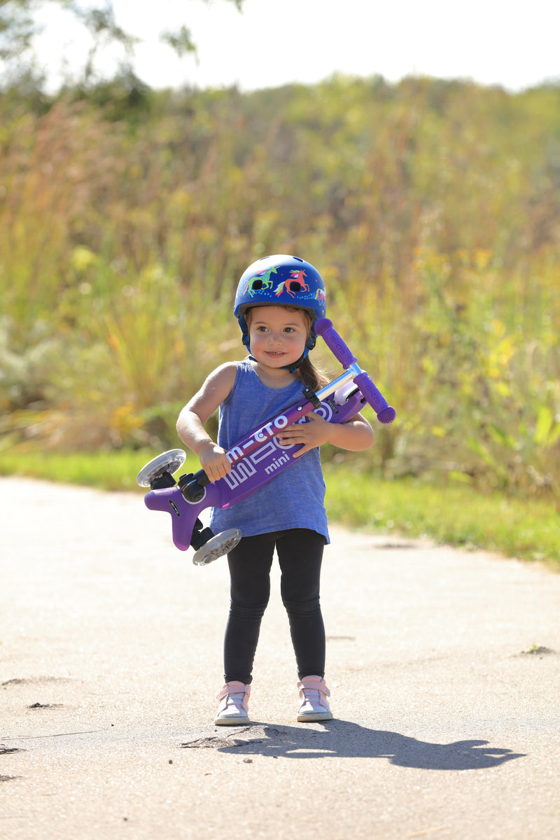 Micro Mini Foldable LED Scooter – Micro Kickboard